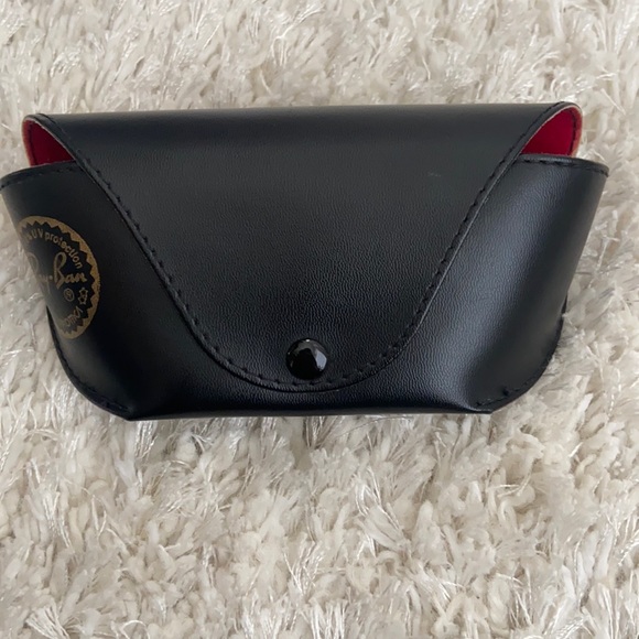 Ray-Ban | Accessories | Ray Ban Case Black And Red | Poshmark